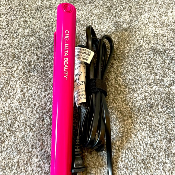 Hair | Chi Hot Pink Travel Flat Iron With Travel Case | Poshmark